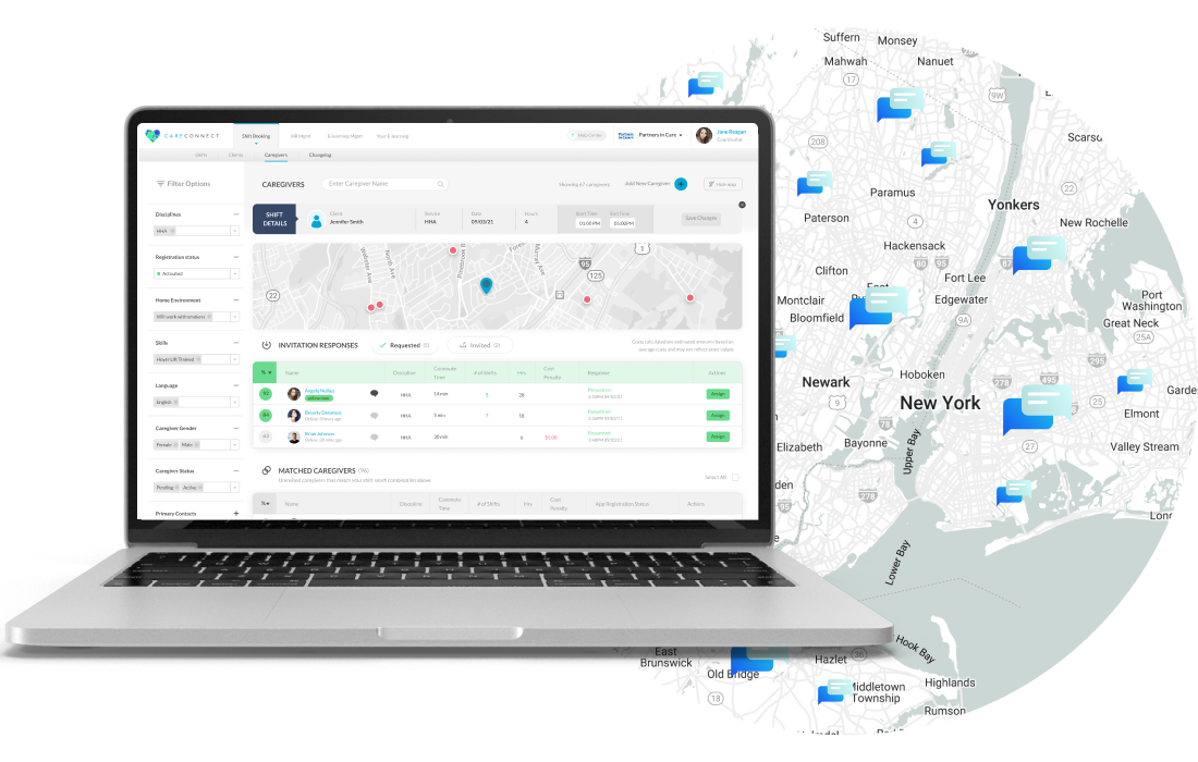CareConnect for Agencies - AI-Powered Shift Management Tools